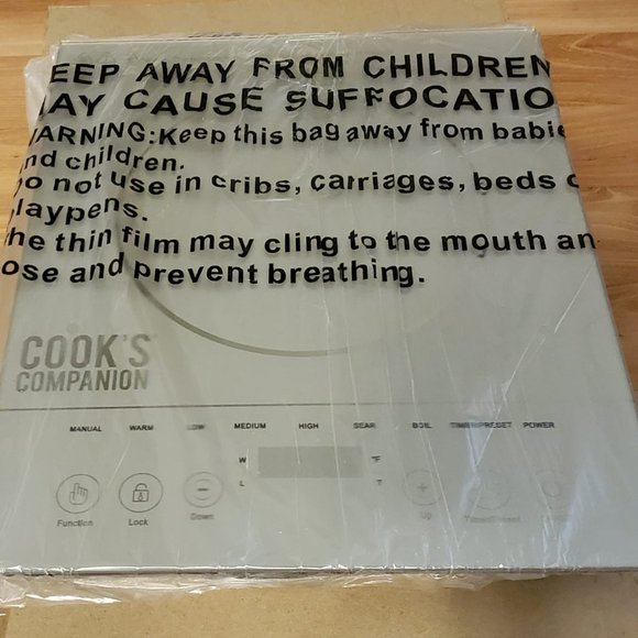 Cook's Companion | Kitchen | New Cooks Companion Silver 50w Induction ...